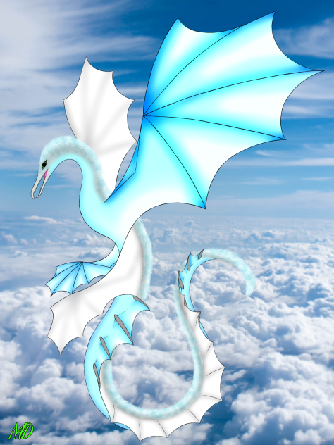 Sky dragon - ibisPaint