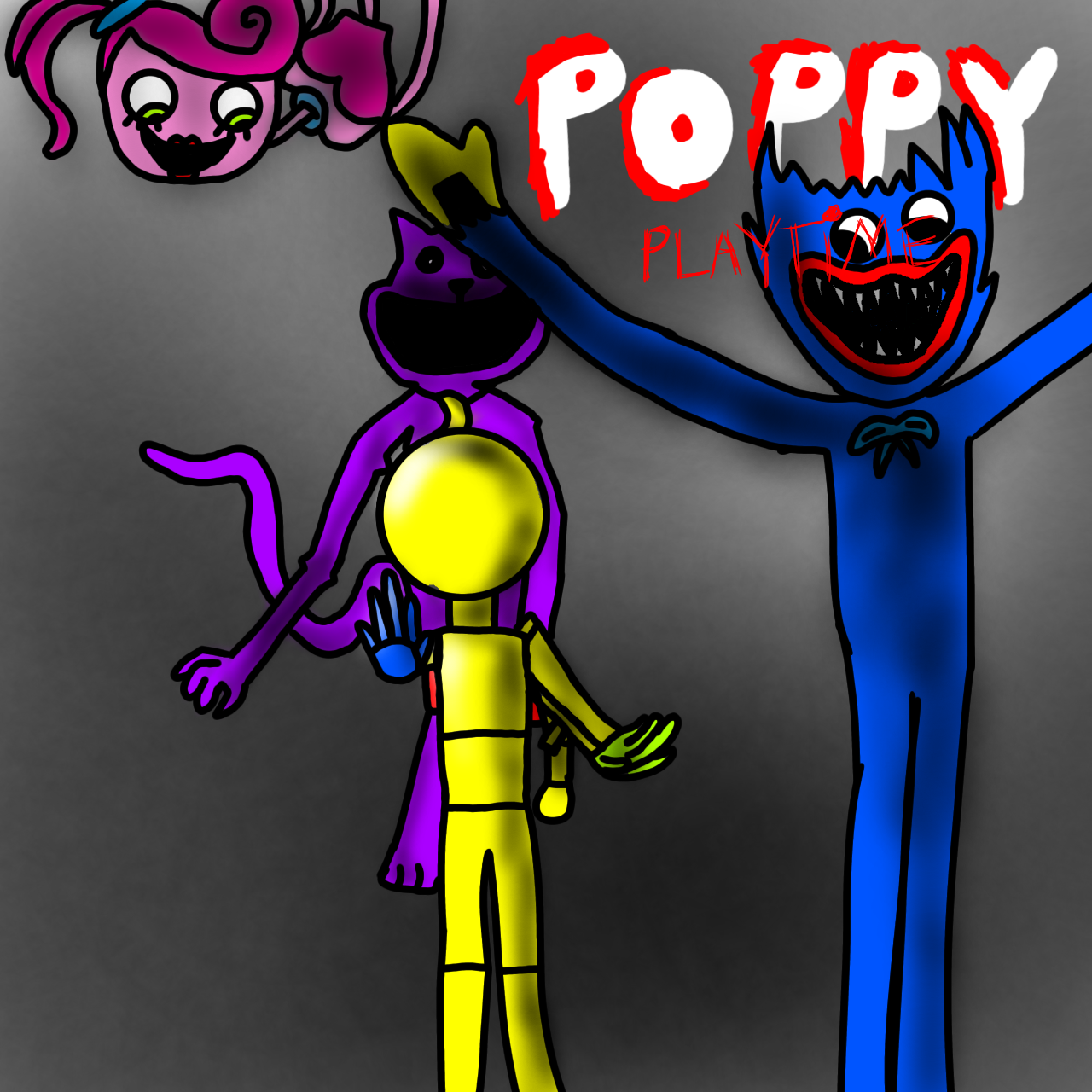 poppy playtime HQ project - ibisPaint
