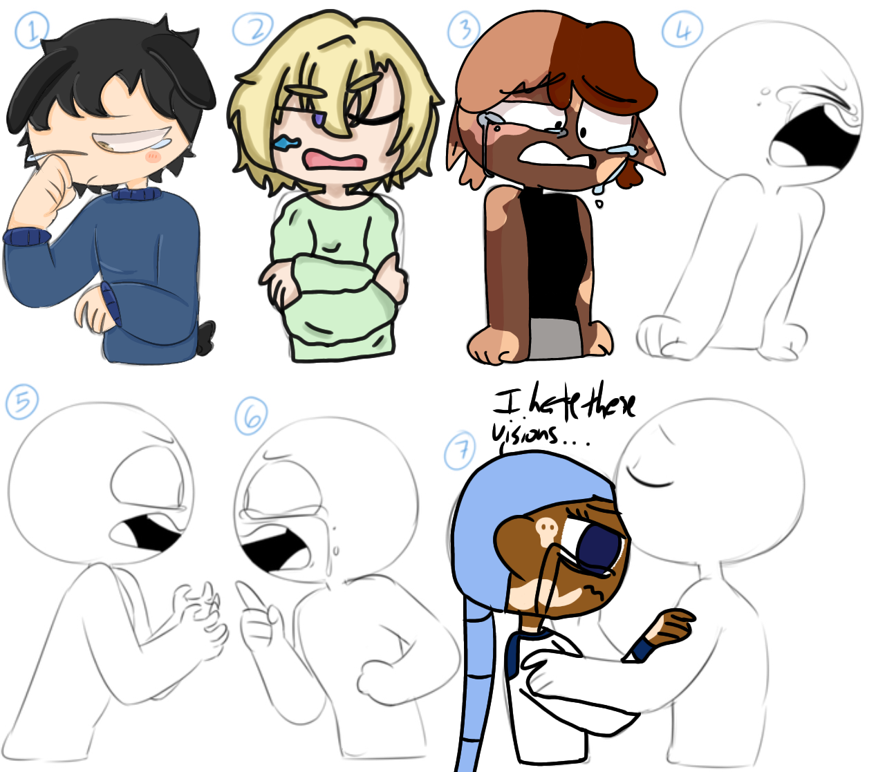 Cry 2 - A Collab - ibisPaint