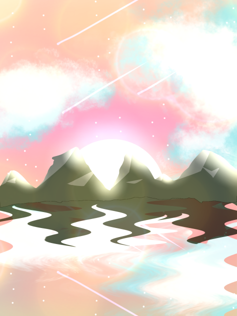 tanabata background - ibisPaint