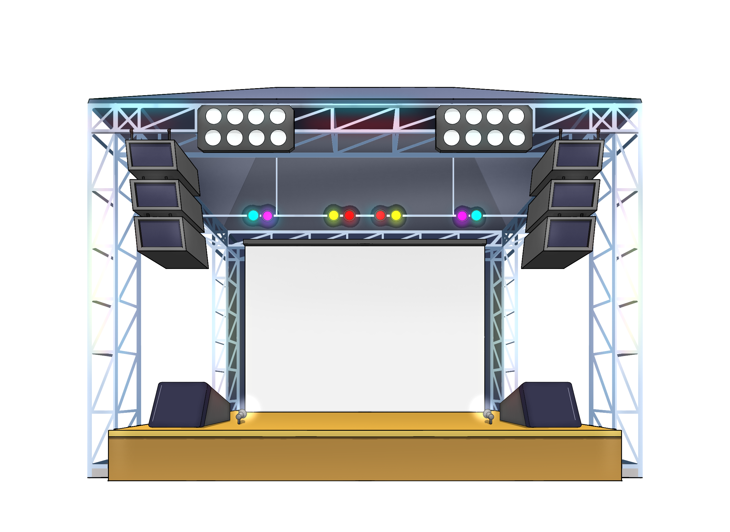 Concert Stage 1B - ibisPaint