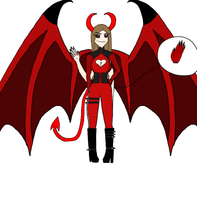 Lucifia Devil form - ibisPaint