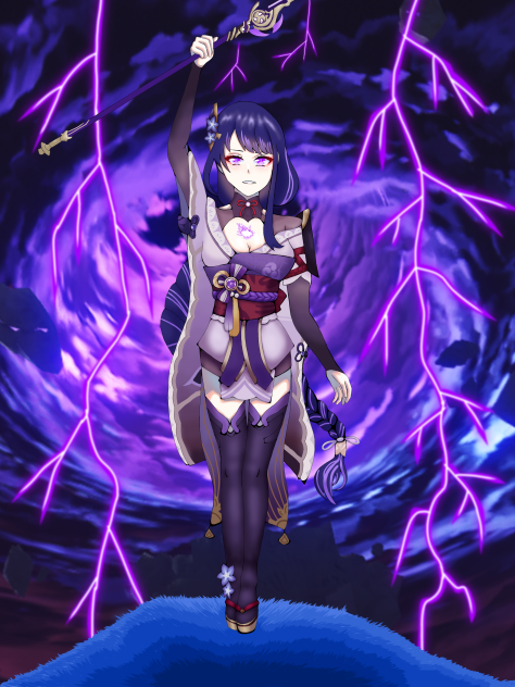 The almighty shogun - ibisPaint