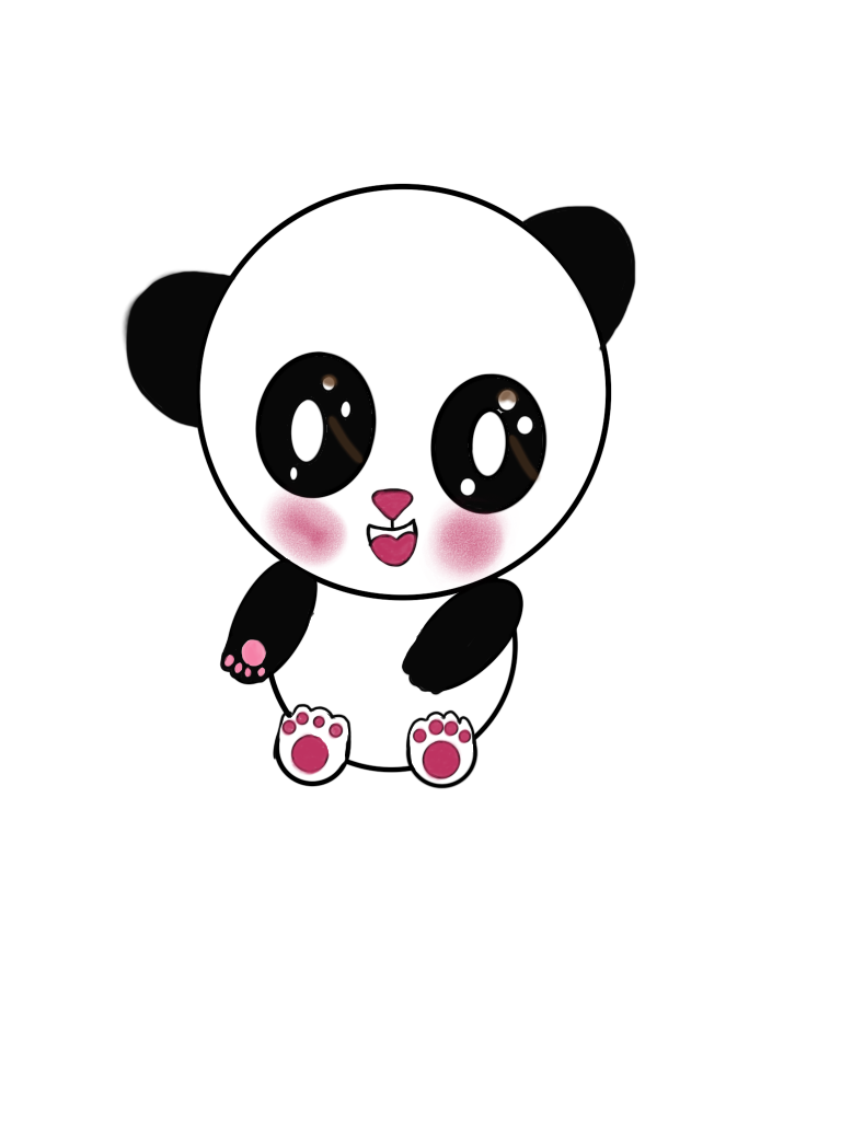 Little panda - ibisPaint