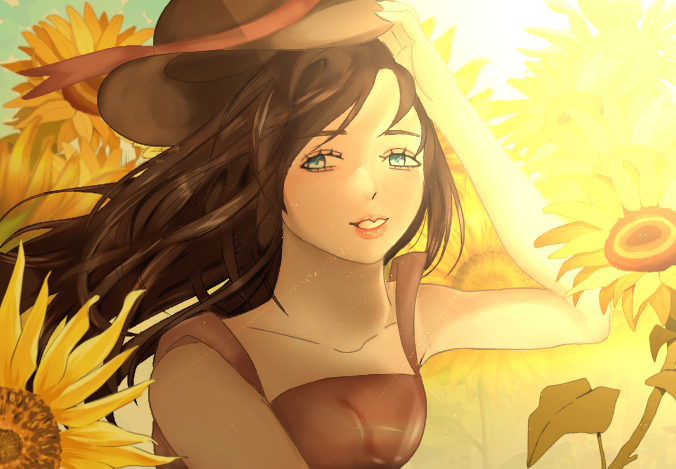 sunflower - ibisPaint