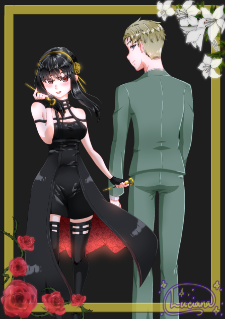 Ms. n Mr. Forger - ibisPaint