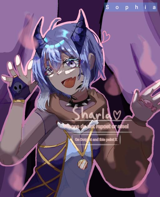 Demon Sophia♤ D 4 D J - ibisPaint