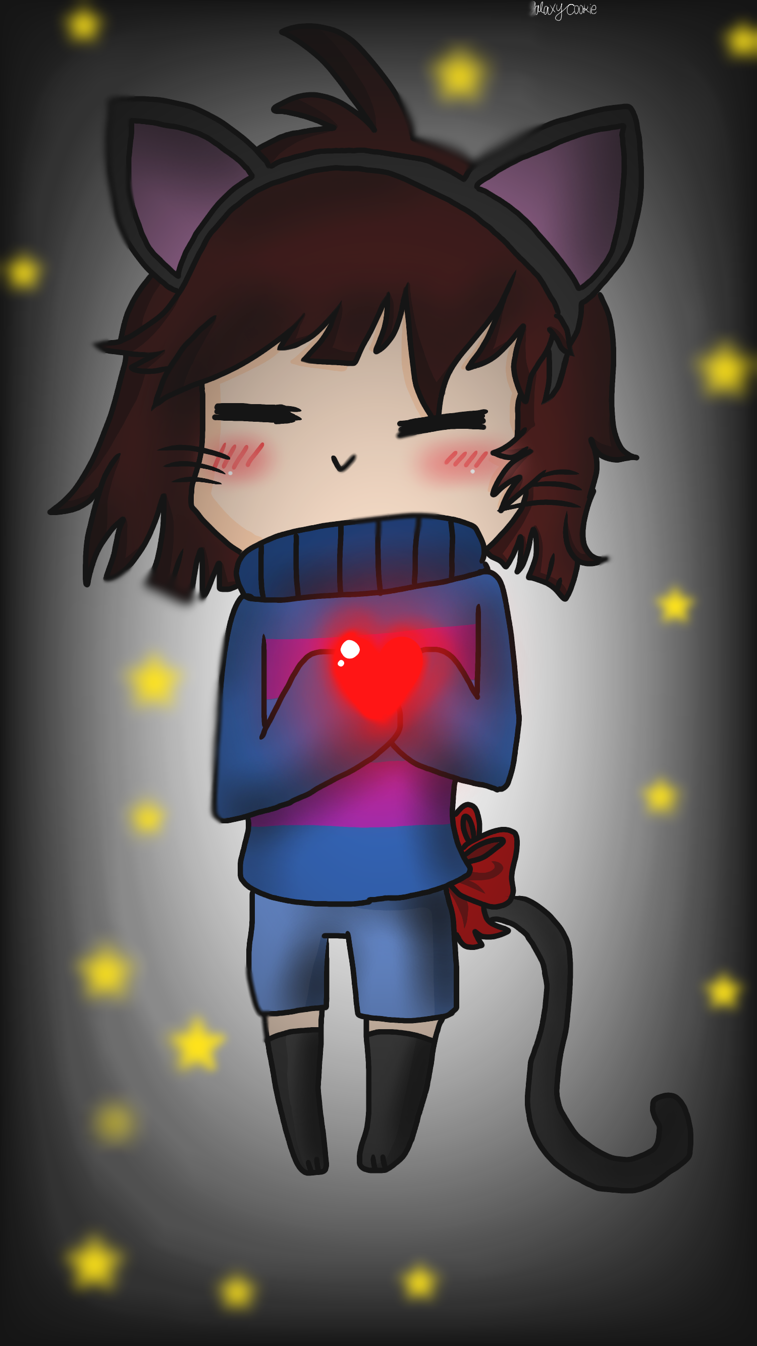 Frisk the cat - ibisPaint