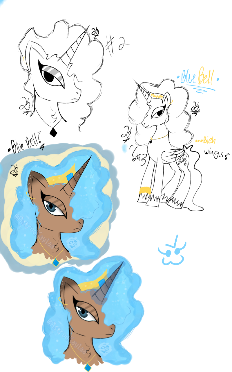 Mlp oc practice- OG Blue bell - ibisPaint