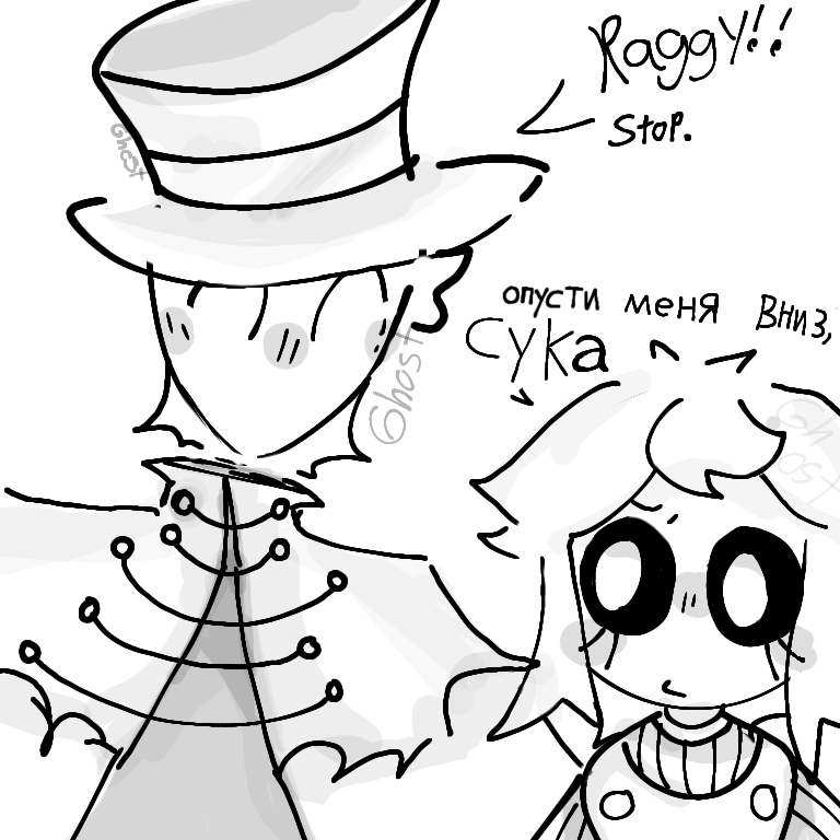 random ass doodle of my oc's🤩🤩🤩 - ibisPaint