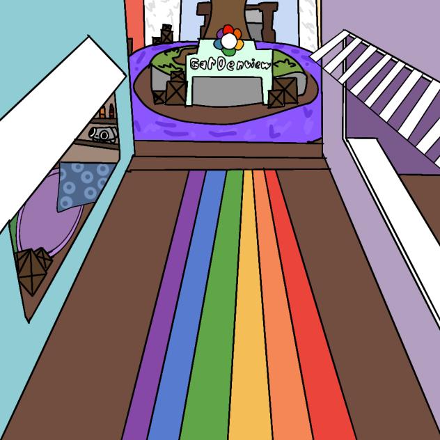 Dandys World garden view lobby - ibisPaint