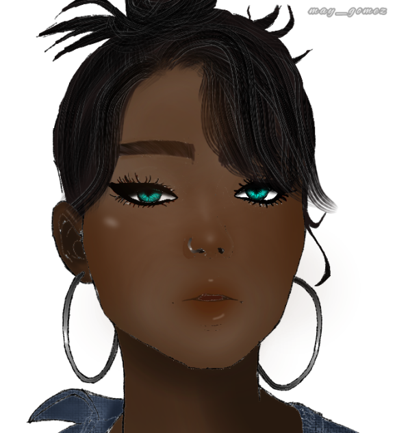 chica morenita - ibisPaint