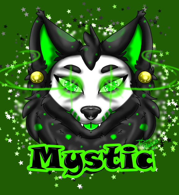 Mystic Bust badge - ibisPaint