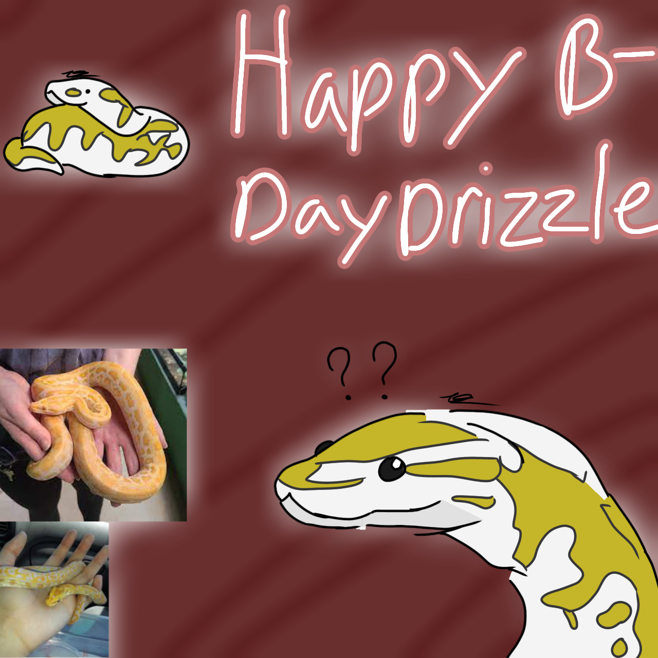 HAPPY BIRTHDAY DRIZZLE - ibisPaint