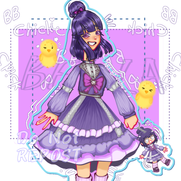 Bella BB chick!🐥 - ibisPaint