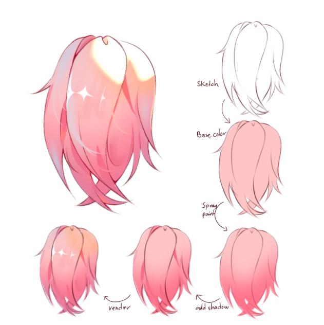 Hair tutorial - ibisPaint