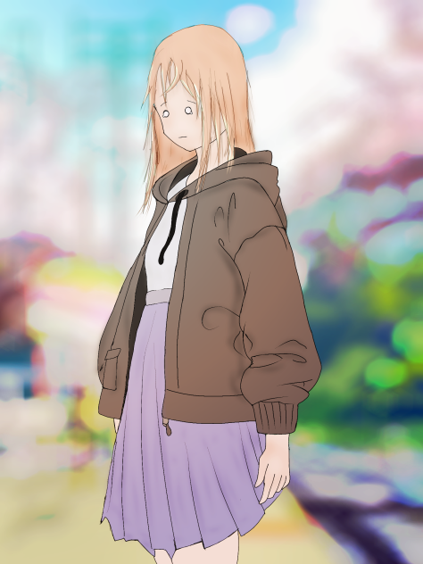 POV Your ice cream fell - ibisPaint