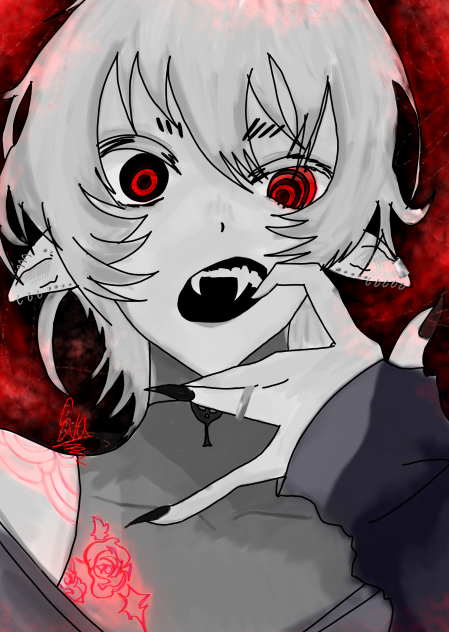 Kono the vampire - ibisPaint