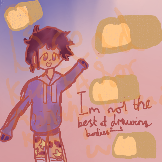 fanart for ash the bread kid - ibisPaint