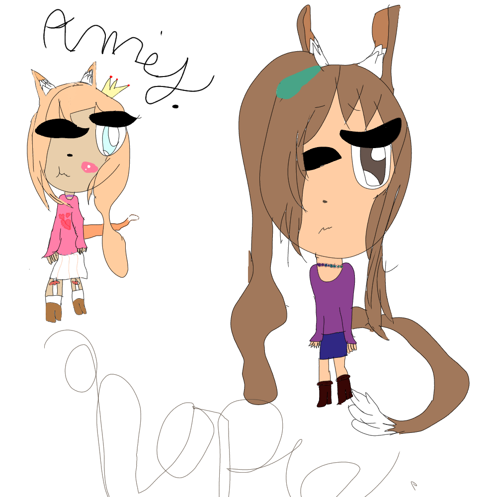 Amy and hope - ibisPaint