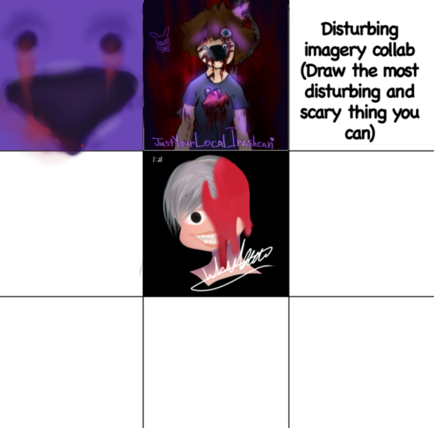 Disturbing imagery collab TW BLOOD!!! - ibisPaint