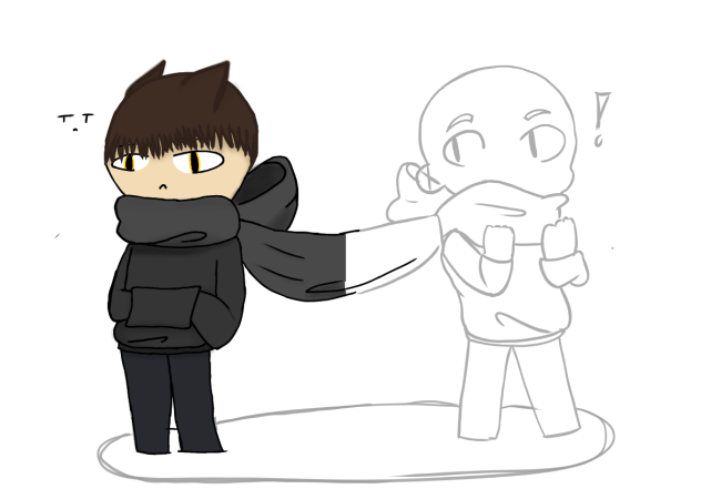 Scarf Collab 🧣 - ibisPaint