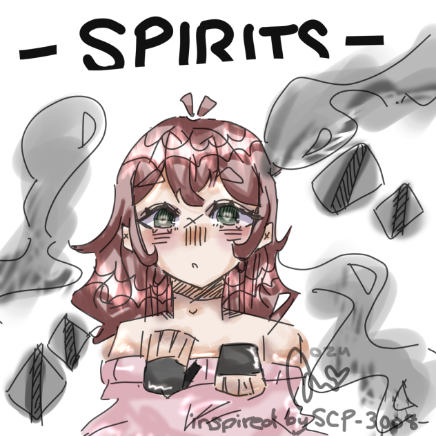spirits-cover for my comic - ibisPaint