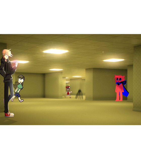 Backrooms collab - ibisPaint