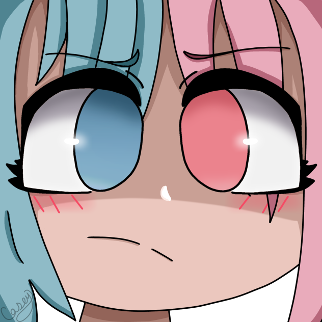 Just a face (colored) - ibisPaint