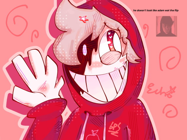 Red ahh adam 😱 - ibisPaint