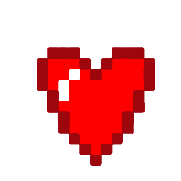 Pixel heart - ibisPaint