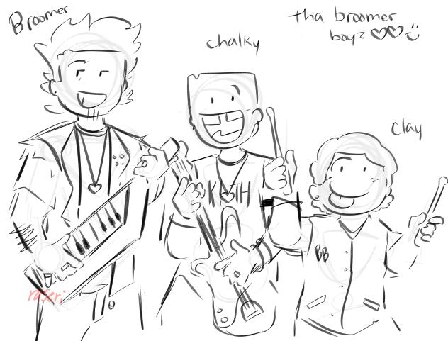humanized broomer boys - ibisPaint