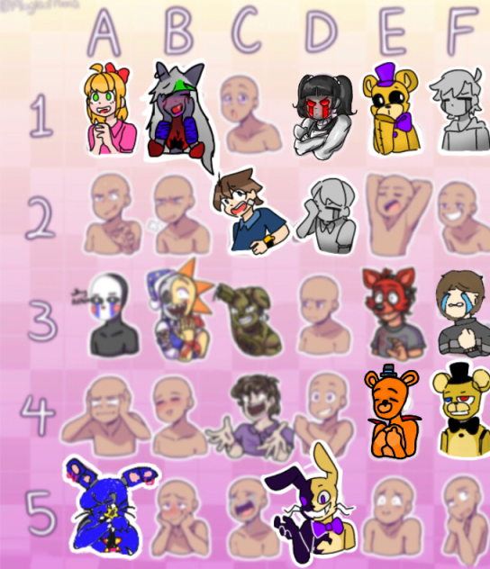 FNaF Collab - ibisPaint