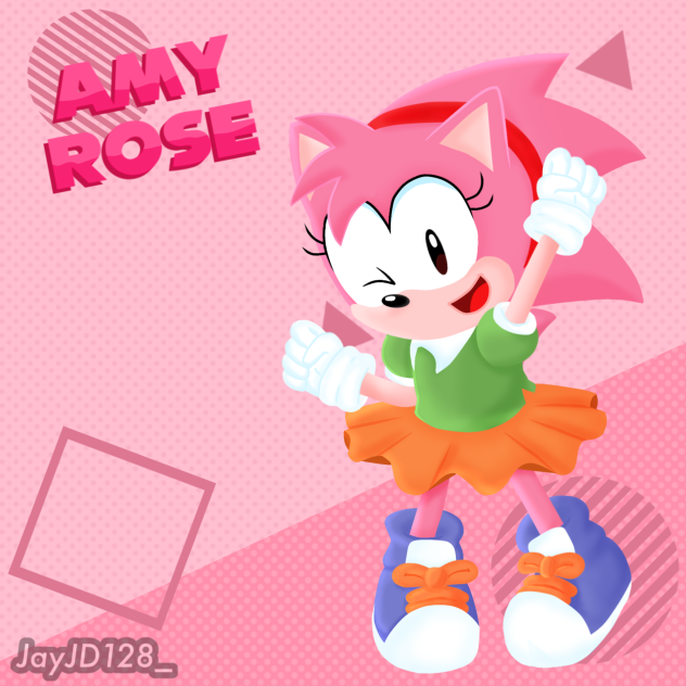 Superstars, Amy Rose - ibisPaint