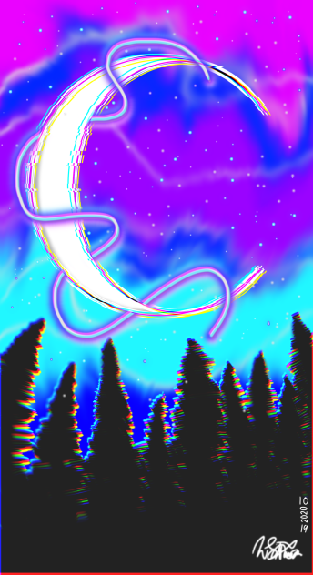 Moon ;w; - ibisPaint