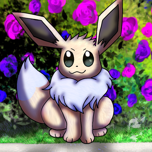 shiny eevee - ibisPaint