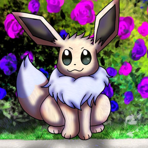 shiny eevee - ibisPaint