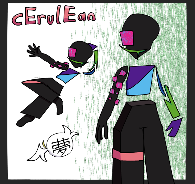 cErulEan character sheet! (ENA OC) - ibisPaint
