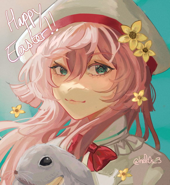 yanfei fanart easter version - ibisPaint