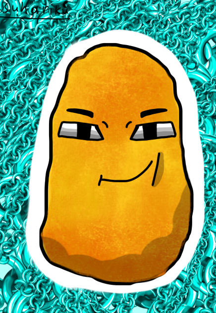 Omega nuggets 🍞🍗 - ibisPaint