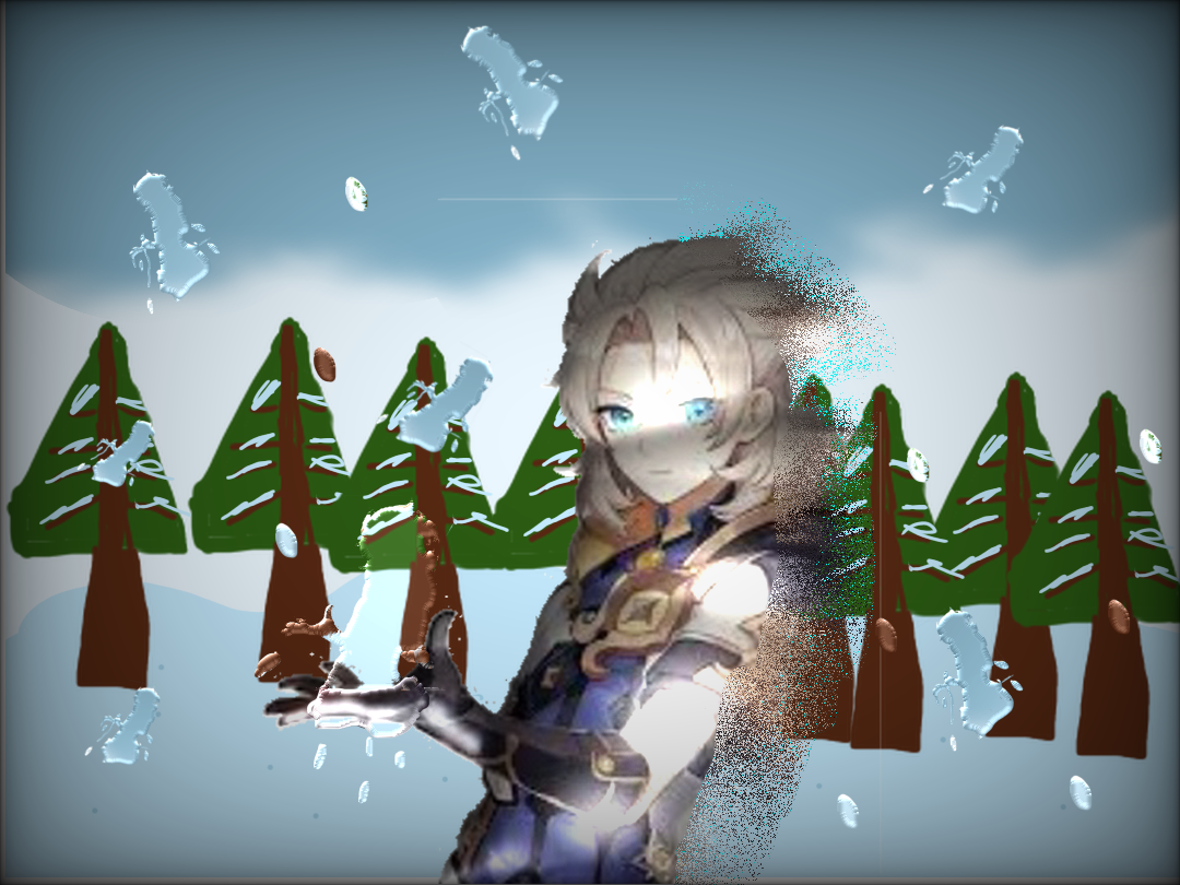 Albedo rain (Genshin impact) - ibisPaint