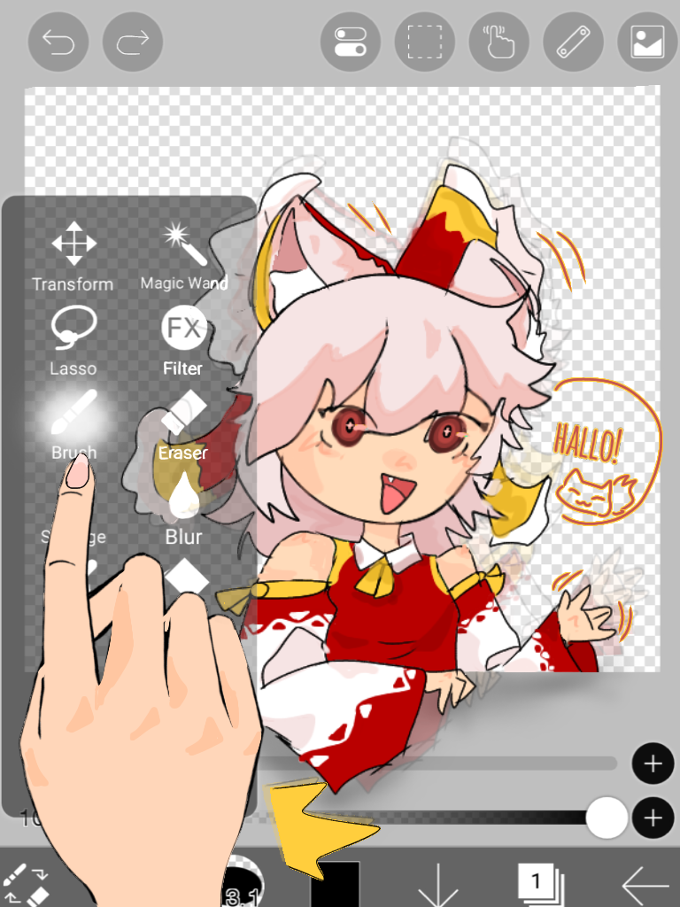 fox escaped ! - ibisPaint