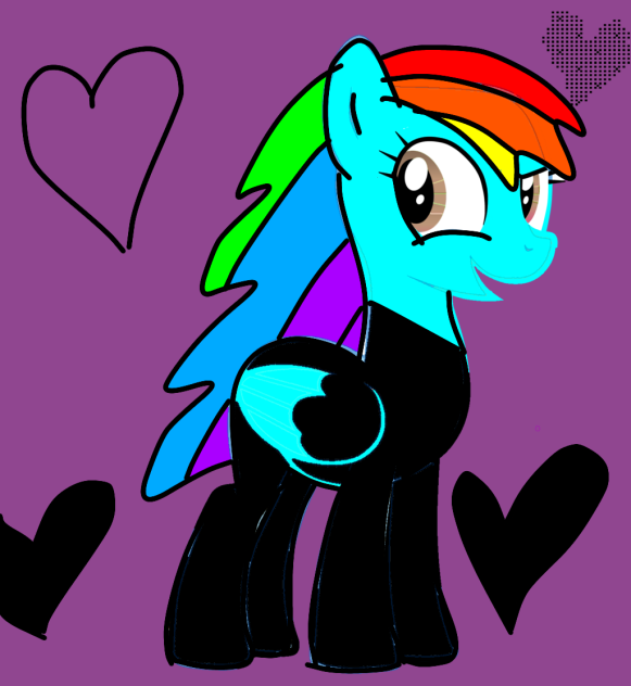 my custom rainbow dash speedpaint! - ibisPaint