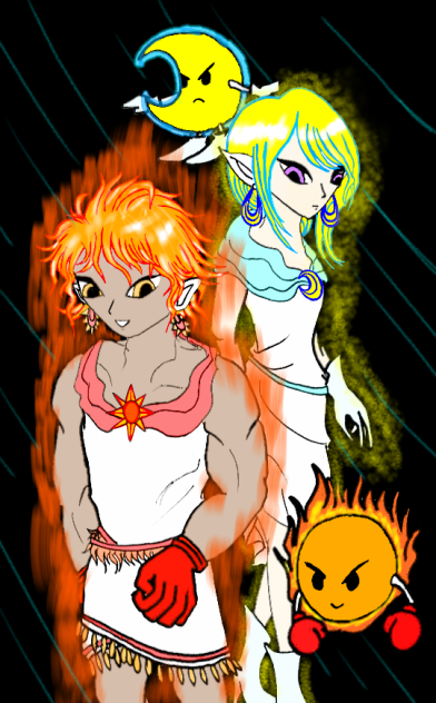 擬人化 Mr.シャイン&Mr.ブライト - ibisPaint