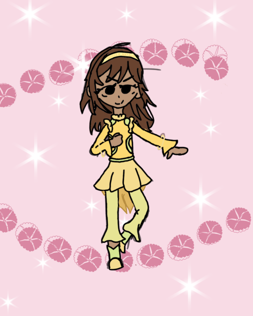 Woo woo me as a magical girl!! - ibisPaint