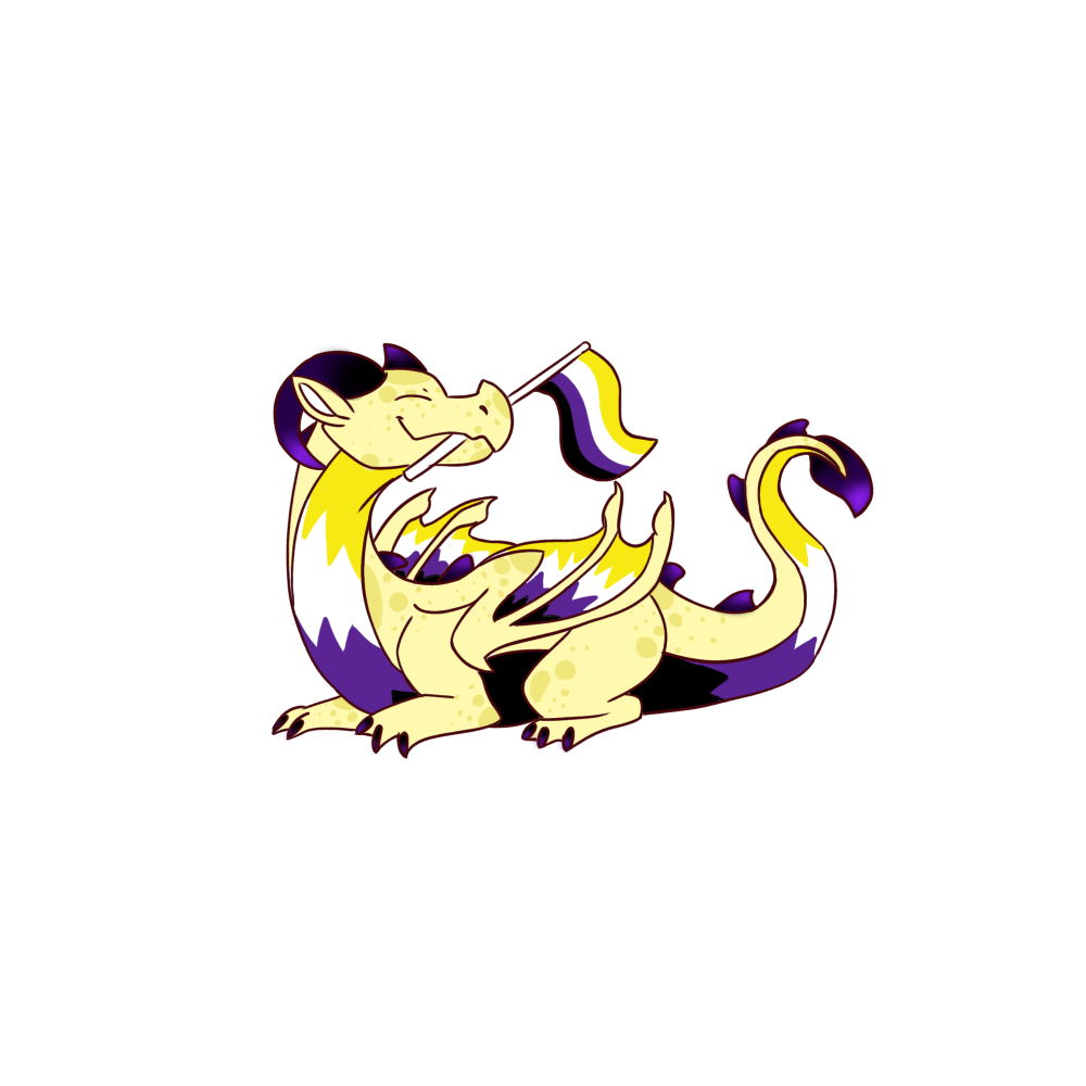 Non binary dragon - ibisPaint