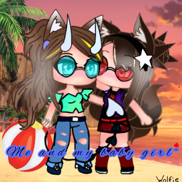 Me and my baby girl~ - ibisPaint