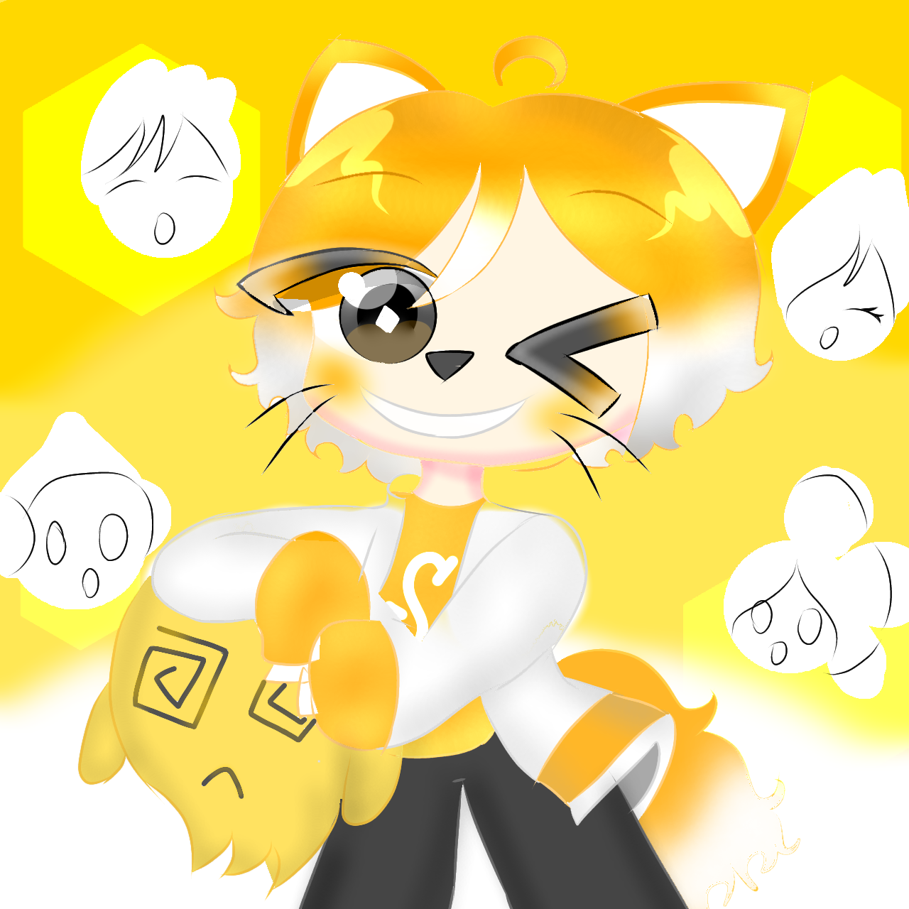 Scratch and his friends - ibisPaint