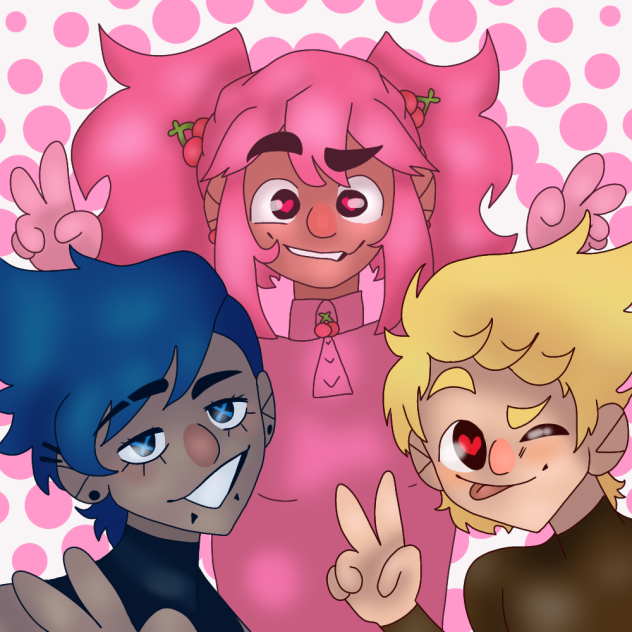 Pom Pai, Jamie and Kris - ibisPaint