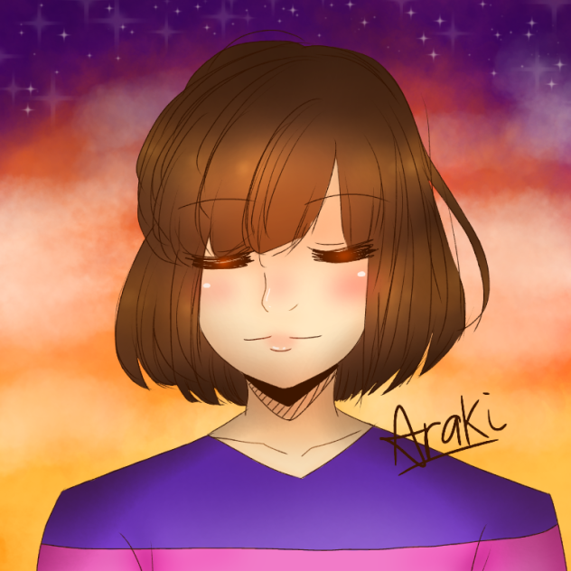 Frisk in the Sunset - ibisPaint